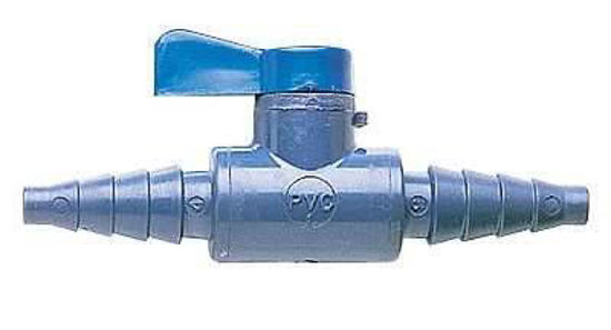 PVC Stopcock w/ Flow Indication, 1/4-1/2" ID x 1/4-1/2" ID - Product ...