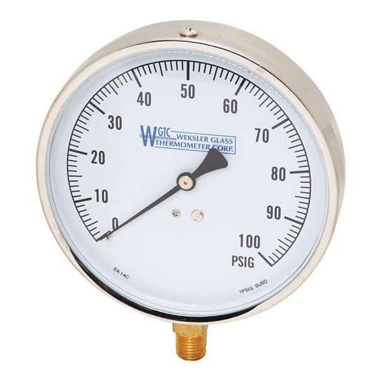 GAUGE PRESSURE 0-100PSI 1/4" - Product | John Morris Group