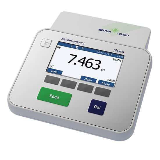 Mettler Toledo SevenCompact S225 Benchtop pH/Ion Meter Standard Kit ...