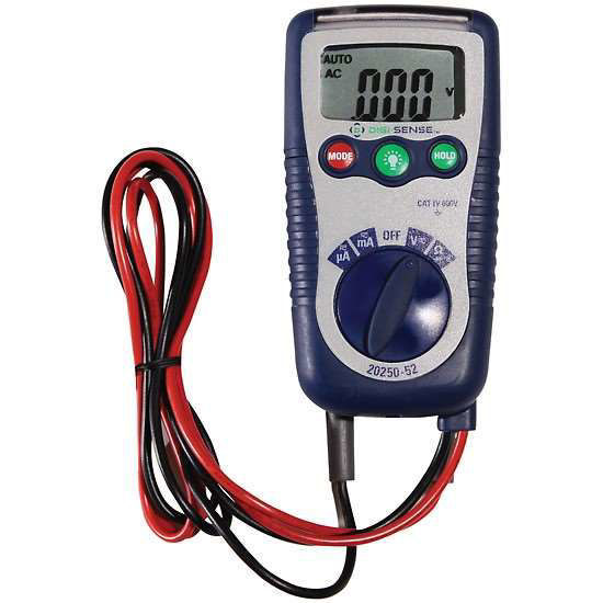 Digi-Sense Three-in-One Digital Multimeter with NIST-Traceable ...