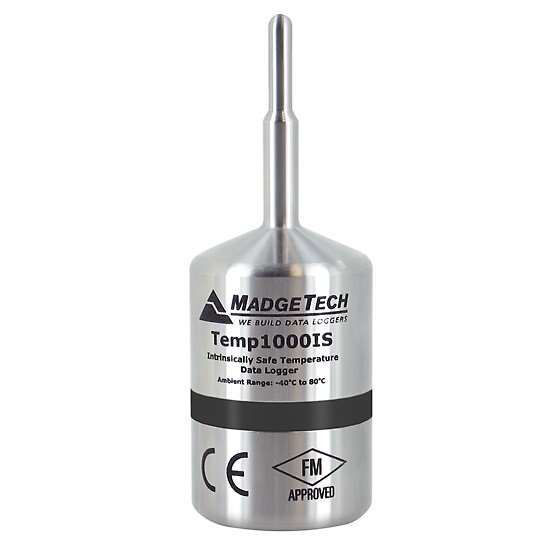 MadgeTech TEMP1000IS Submersible Intrinsically Safe Temperature Recorder - Product | John Morris ...