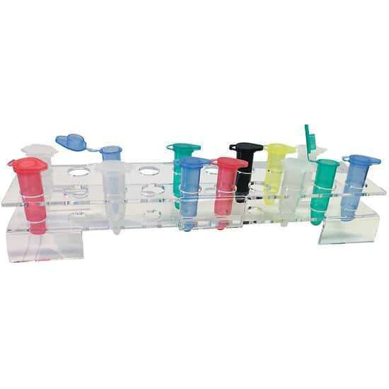 Argos Technologies Microcentrifuge Tube Rack, 5 mL, 20 Place; 1/Ea ...