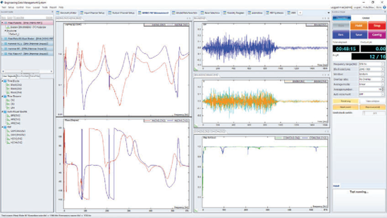 MIMO FRF Modal Testing up to 16 channels (includes EMA-03 SIMO FRF ...
