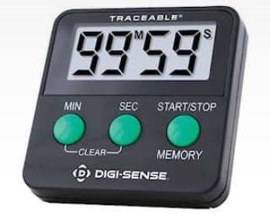 Digi-Sense Traceable® 99min/59s Digital Timer with Calibration ...