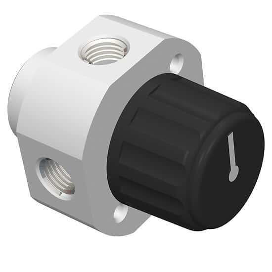 Diba Omnifit® High-Pressure Valve with 1/4"-28 UNF(F), 5-port, 5-way, 1 ...
