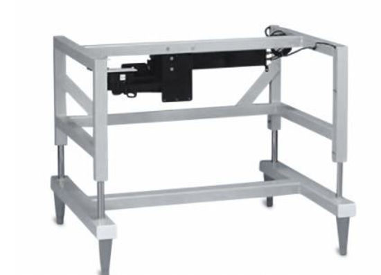 4' Electric Hydraulic Lift Stand, with fixed feet, 230V, 50Hz - Product ...