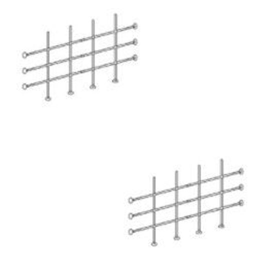 Distillation Grid Kit, Stainless Steel Rods & Connectors, 16 ...