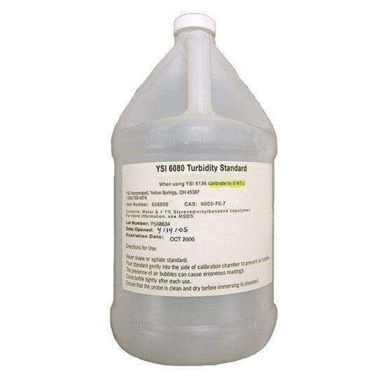 6080 - Turbidity Std. - 0 NTU (All turbidity sensors) - 1 Gallon ...