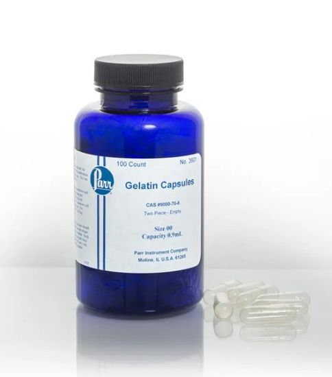 Parr Empty Gel Caps, Size 00, 100 Pack – Pharmaceutical Grade Capsules ...