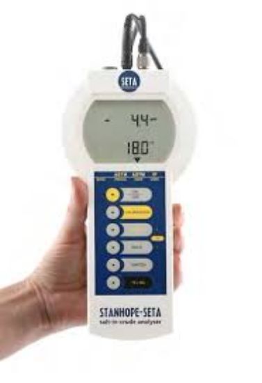 Stanhope Seta Salt & Crude Analyser Pre-Calibrated Portable ASTM D3230 ...