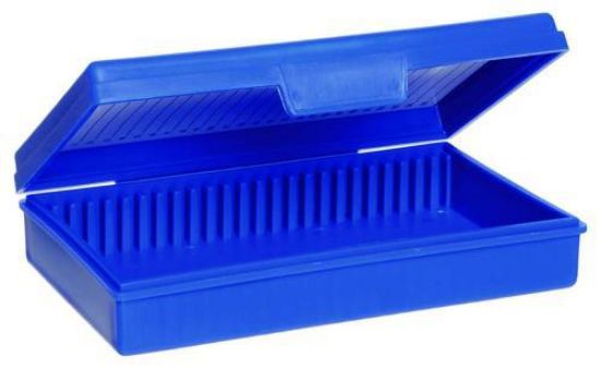 Heathrow Scientific Slide Box, Blue for 25 Slides 75x25 mm | John ...