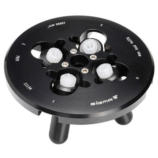 Swing-out rotor for 4 x 10 ml round bottom tubes, incl. 4 buckets no ...