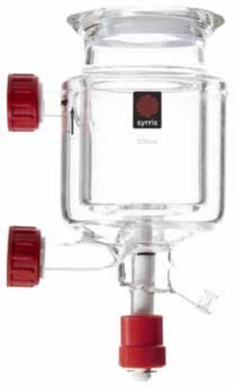 Syrris Jacketed Vessel 500ml Torispherical, Glass Reactor Vessel ...