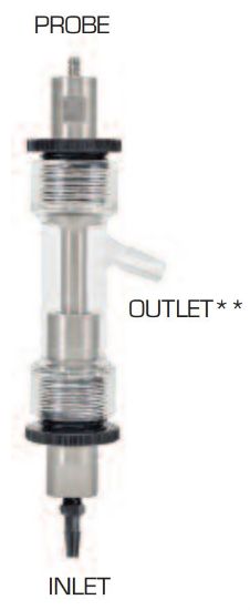 Sonics Continuous Flow Cell For Low Viscosity Ultrasonic Processing ...