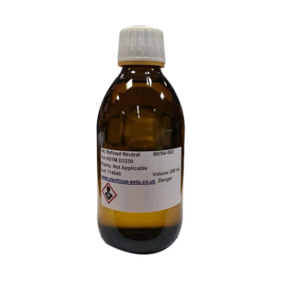 Stanhope Seta Refined Natural Oil ASTM D3230, 250 ml | John Morris Group