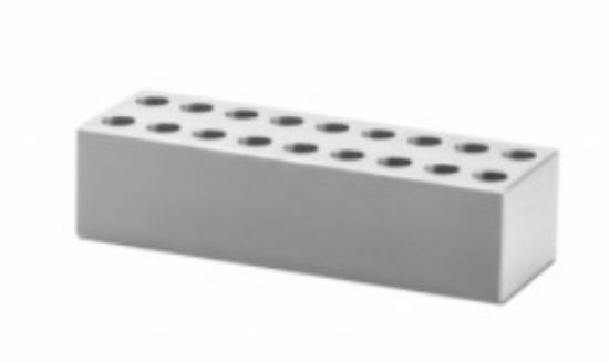 Aluminum Tube Rack, 1.5 ml microcentrifuge tubes, 18 well | John Morris ...