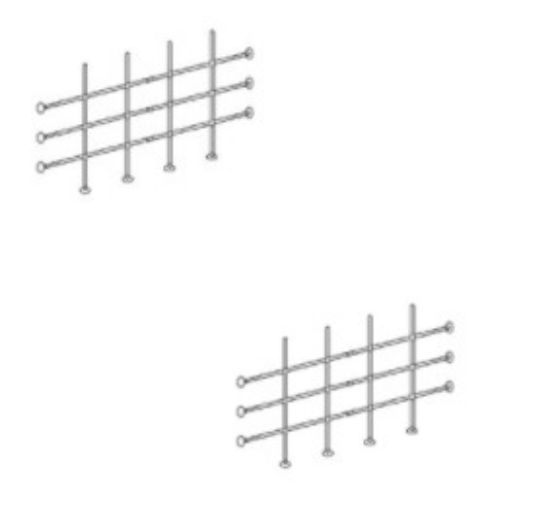 Labconco Distillation Grid Kit, Stainless Steel Rods & Connectors, 12 ...