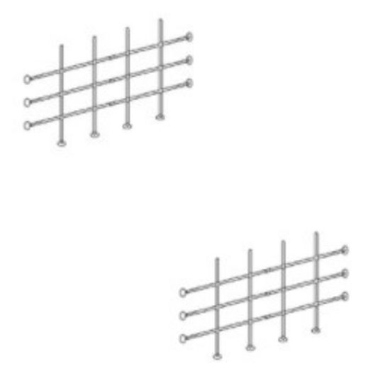 Labconco Distillation Grid Kit, Stainless Steel Rods & Connectors, 16 ...
