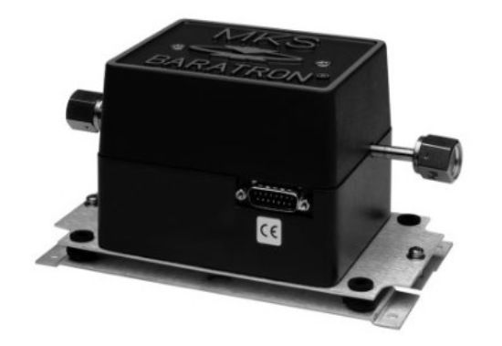 MKS AD06A Baratron Differential Pressure Sensor, 10mm Hg Range, 0.05% ...