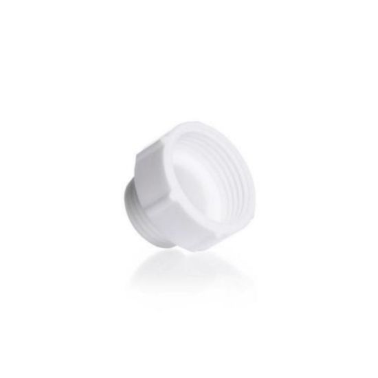 DWK Life Sciences (Duran) Thread Adapter GL 45 White, PTFE, for Vacuum ...
