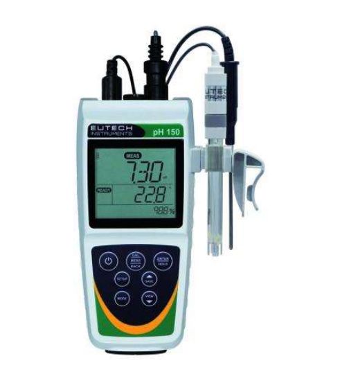 Thermo Elect.LED Eutech PH 150 Meter Kit with Double-Junction Electrode ...