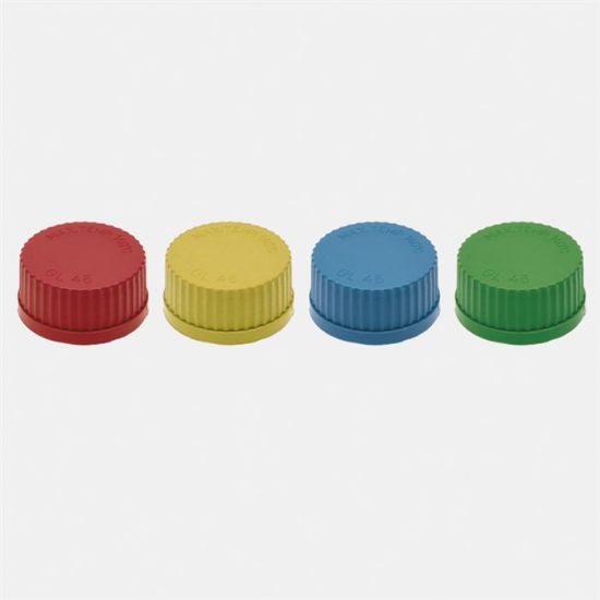 ISOLAB Screw Caps GL45 Green Pack of 10 | John Morris Group