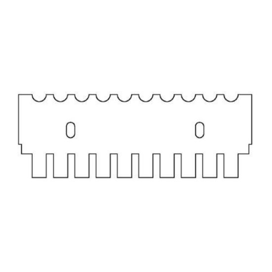 Cleaver Scientific Comb 10 Sample MC, 1mm Thick | John Morris Group