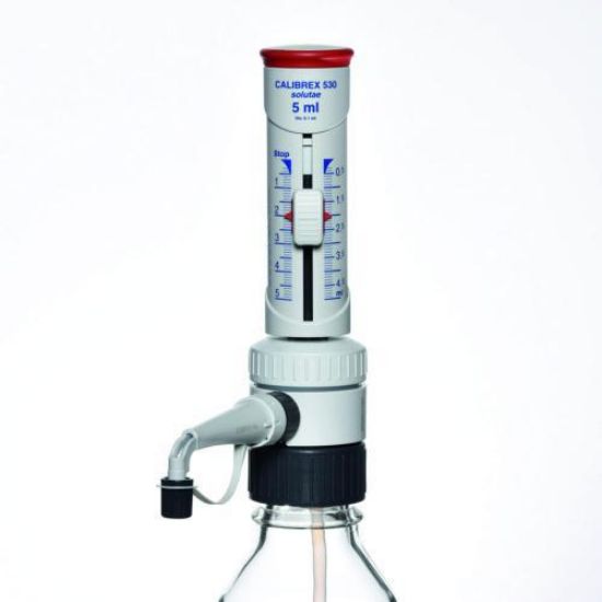 Socorex Dispenser Calibrex solutae 530, 0.5-5 ml, PFA Coated Plunger ...