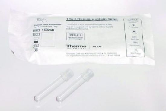 Thermo Elect.LED (Nunc) Round Bottom Tubes 14ml PP Vent/Close PE Cap ...