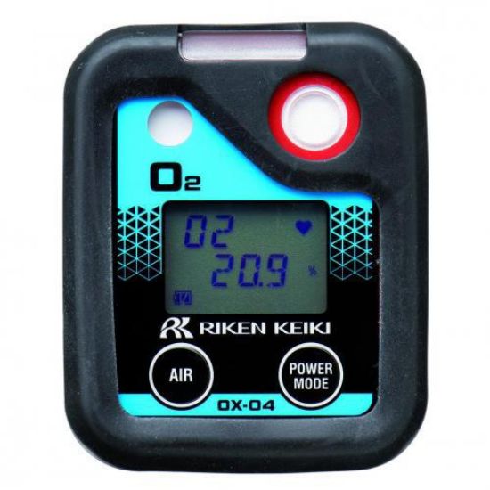 Riken Keiki Single Gas Warning Device OX-04 Oxygen 0–25.0%, Resolution ...