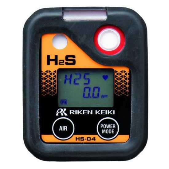 Riken Keiki Single Gas Detector HS-04 Hydrogen Sulfide 0–30.0 ppm ...