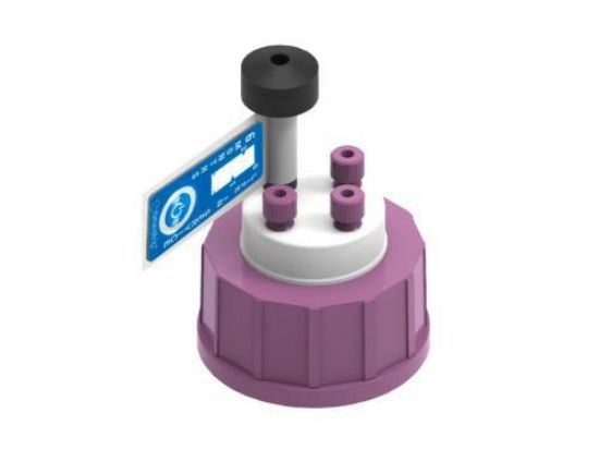KEFO Eluent SafetyCap (GL45) with AirValve and 3x Standard Ports | John ...