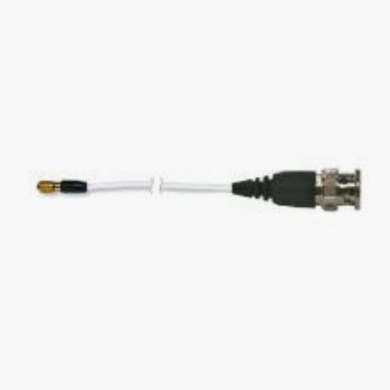 PCB General Purpose Coaxial Cable, White FEP Jacket, 5-ft, 5-44 Plug to ...