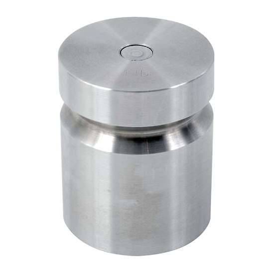 Troemner Test Weight 4 lb Class F Cylindrical Groove Traceable ...