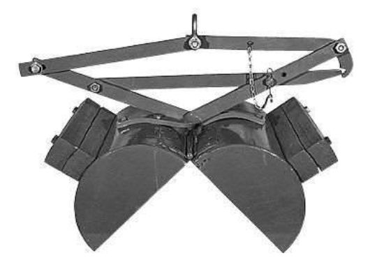 Wildco Petersen Grab Dredge, 12" x 12" Sampling Area, 70 lb, Zinc ...