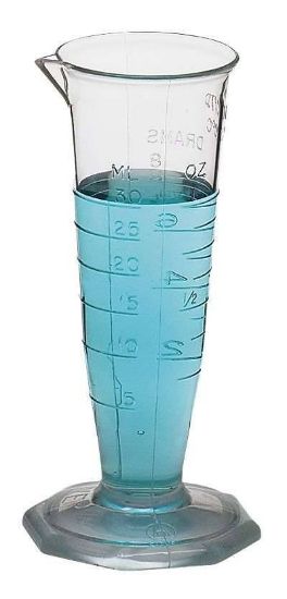 Thermo Scientific Nalgene Graduate Pharmacy PMP 500 mL, Dual Graduation ...