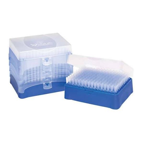 VistaLab Vistarak Sterile Micro Pipette Tips, Disposable Polypropylene ...
