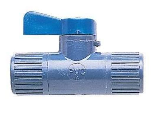 Masterflex Cole Parmer PVC Stopcock with Flow Indicator 1/4" NPT(M) x 1 ...