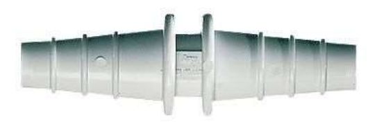 Tool-free Masterflex None straight hose barb unions, white ...