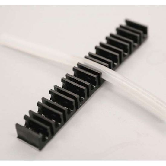 VWR Tubing Rack 10-Channel for 1/4" OD Tubing Non-Adhesive Back 10-Pack ...