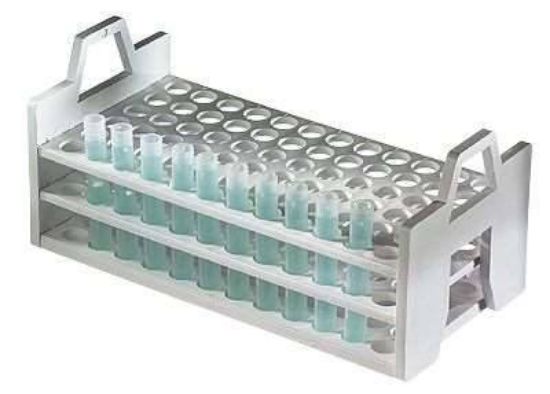 Scienceware PP Rack for 13–16 mm Tubes, Stackable, Autoclavable, Open ...