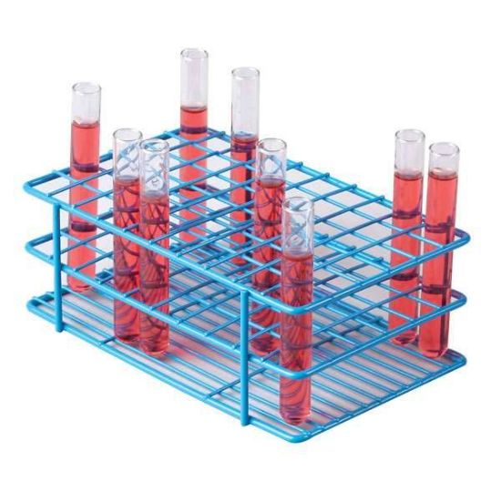 Poxygrid Test Tube Rack for 60 Tubes (18–20 mm), Epoxy-Coated ...