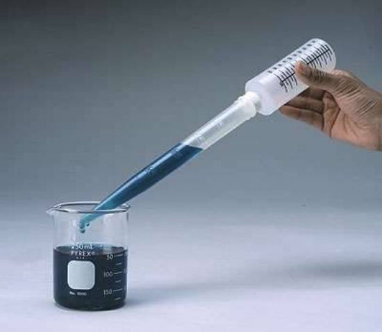 Scienceware Polypropylene Sampler Syringe Transfer Pipette, 100 mL, 12 ...