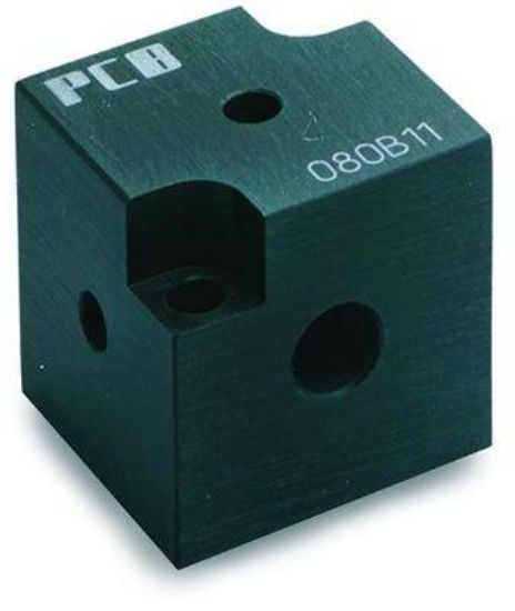 PCB Triaxial Mounting Adaptor, 1.25" Cube, Anodized Aluminum for ...