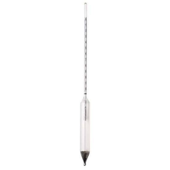 Cole-Parmer 0 to 35 Degrees Baume Hydrometer, NIST Traceable, 60°F ...