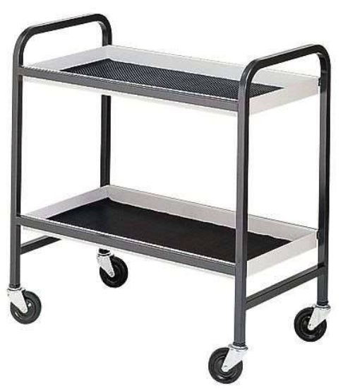 Labconco Watertight Pan Cart, 2-Shelf, 400 lbs Capacity | John Morris Group
