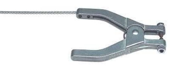 Justrite Bonding Wire Hand Clamps with Two-Hand Clamps and 1" Jaws ...