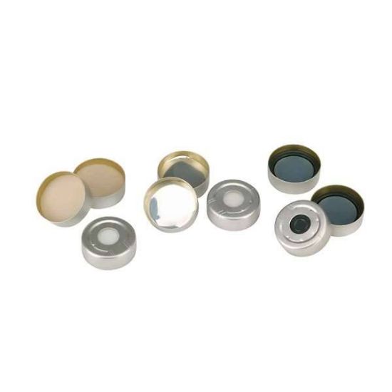 DWK Life Sciences (Wheaton) Pressure Release Aluminum Seals, 20 mm ...