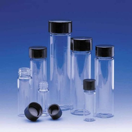 DWK Life Sciences (Wheaton) E-C Sample Vials Clear Glass with PTFE ...