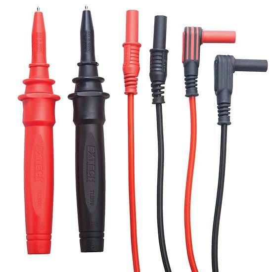 Cole-Parmer Test Leads SafeSense CAT IV Dual Layer Silicone Cable UL ...
